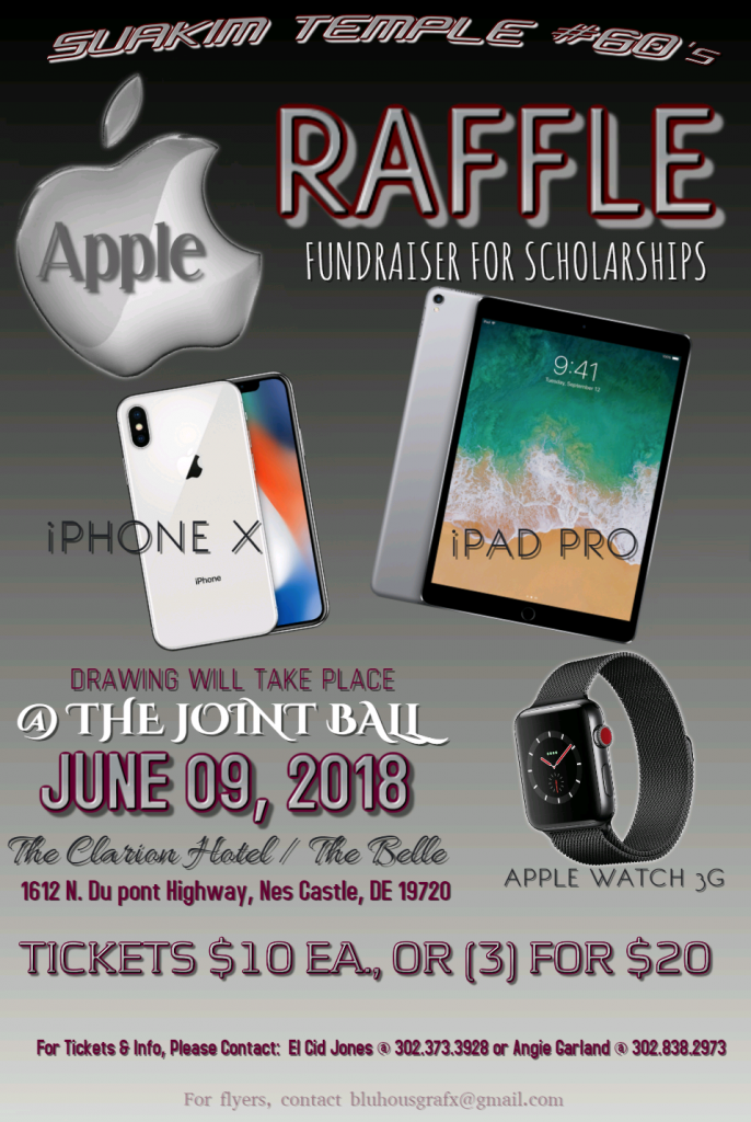 Apple Raffle | Suakim Temple No. 60